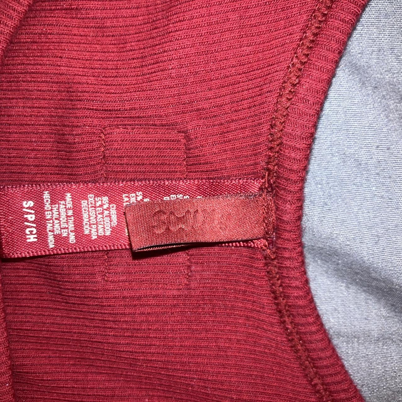 skims cotton rib tank and leggings s/xs brick red... - Depop