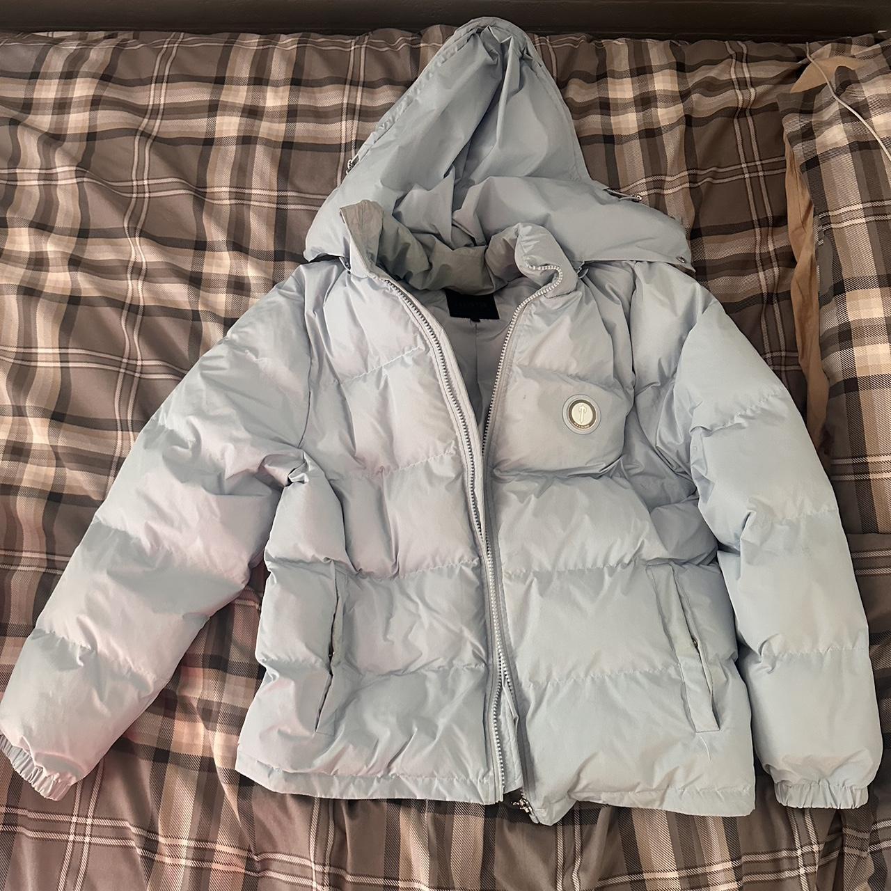 TRAPSTAR ICE BLUE IRONGATE COAT - Large - Hardly... - Depop