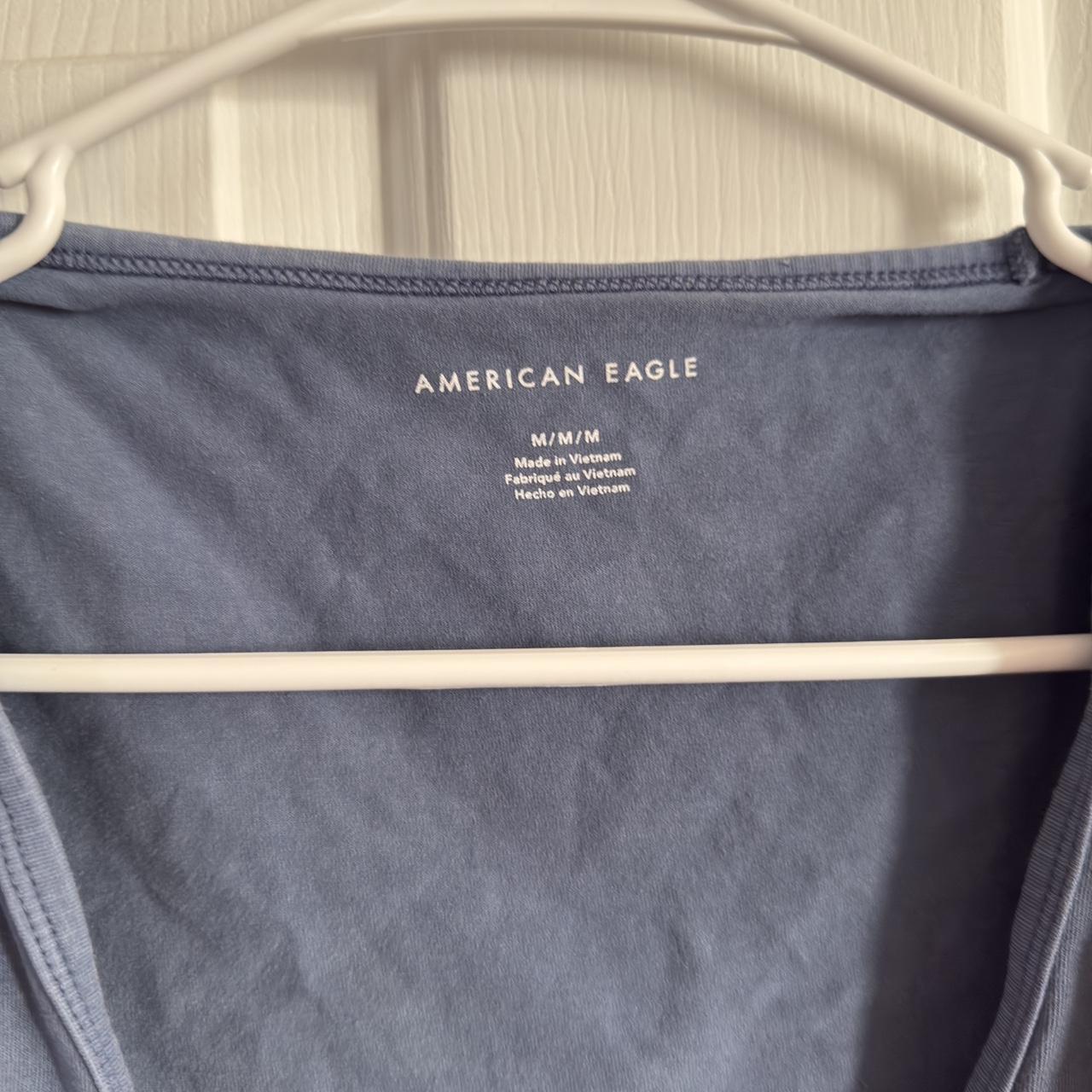 American eagle summer top bow sleeves | Depop