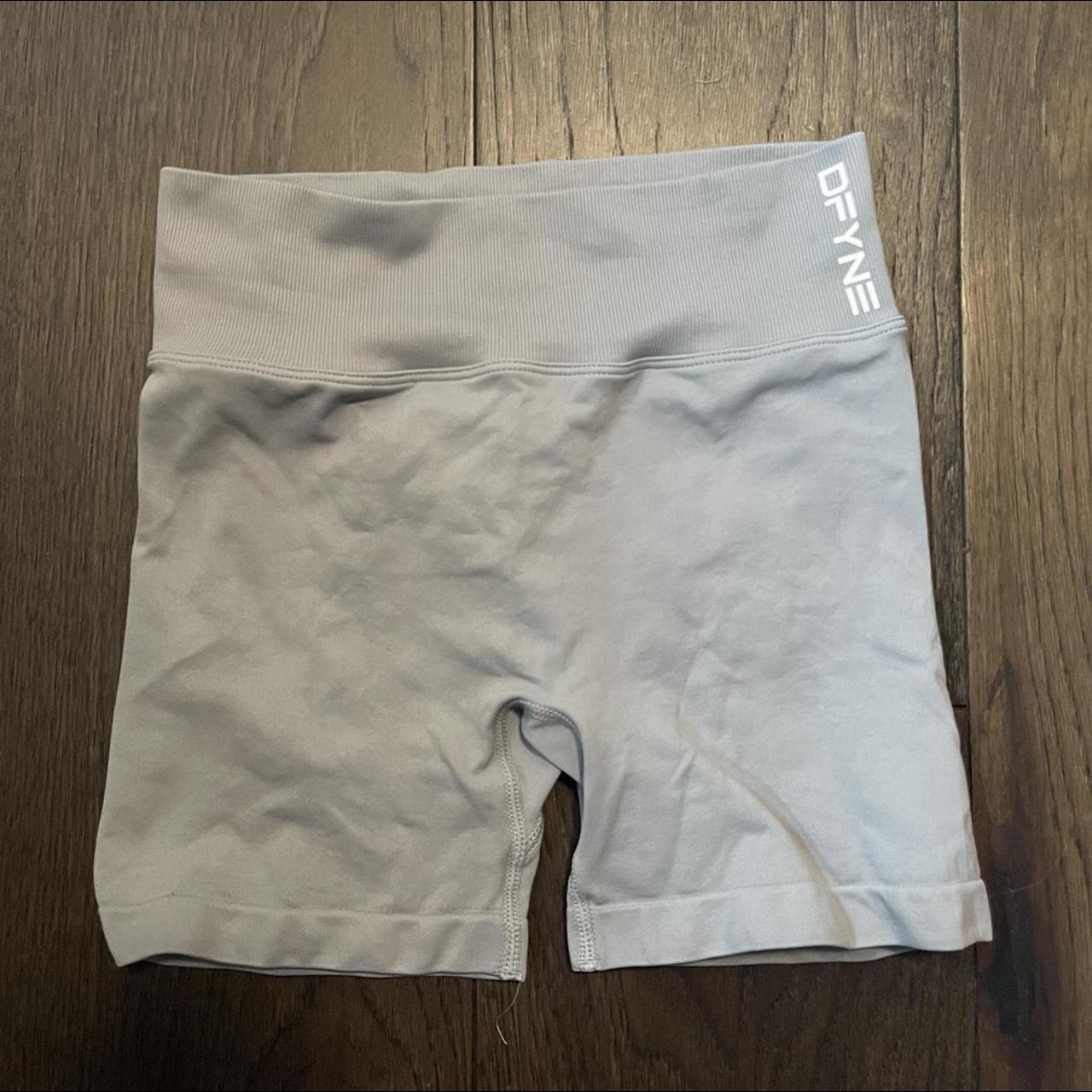 Dfyne dynamic shorts Light stone grey colour Size... - Depop