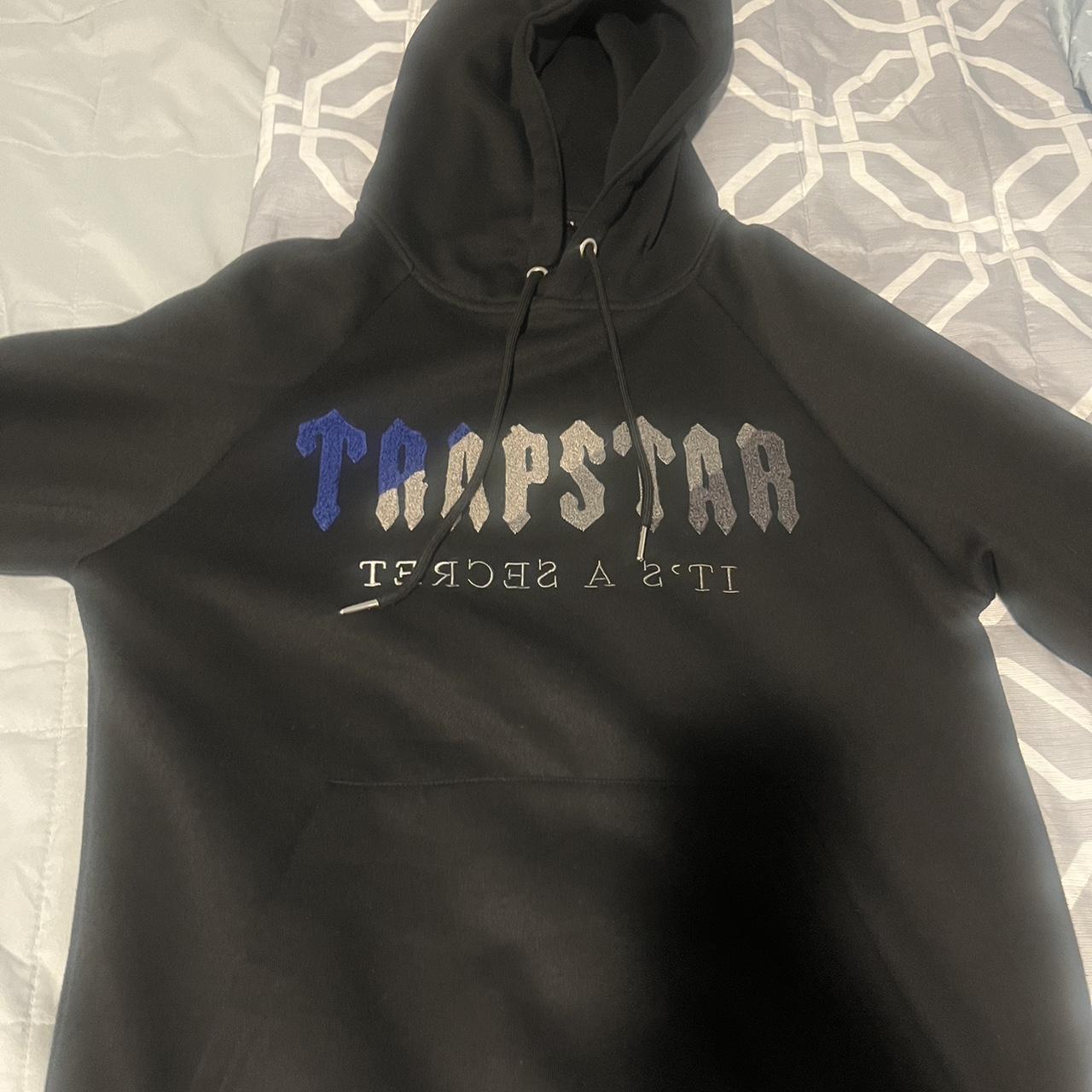 Trapstar Black and blue Adult small We can... - Depop