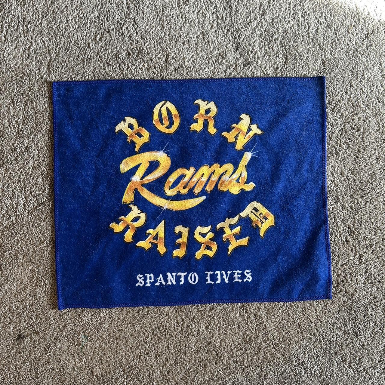 Born x raised x Rams towel From Sofi Stadium Brand... | Depop