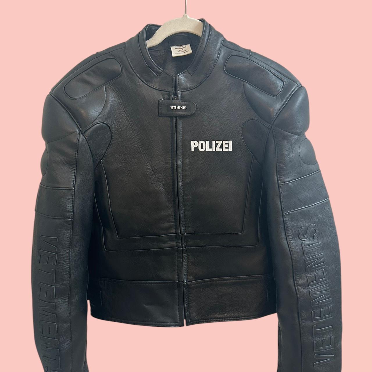 “Vet” polizei moto jacket Produced from boss Taurus... | Depop