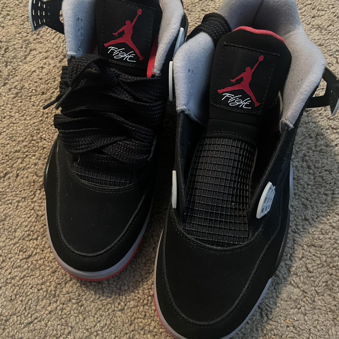 jordan 4(other lace inside shoe) - Depop