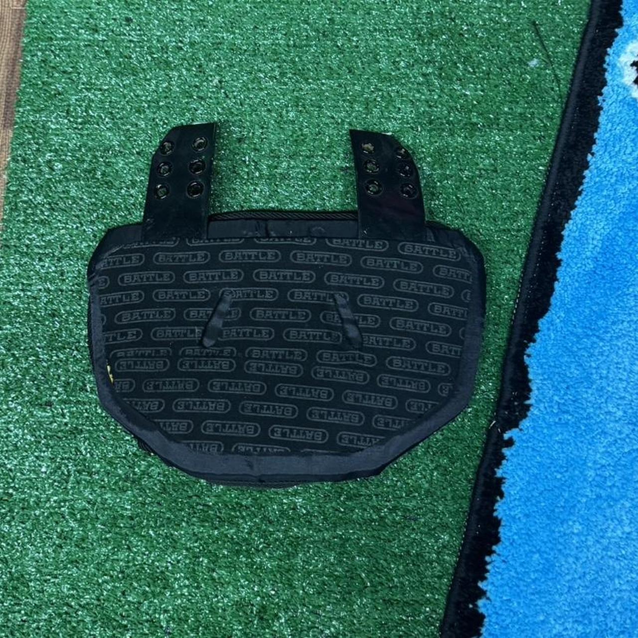 Black battle back plate - Depop