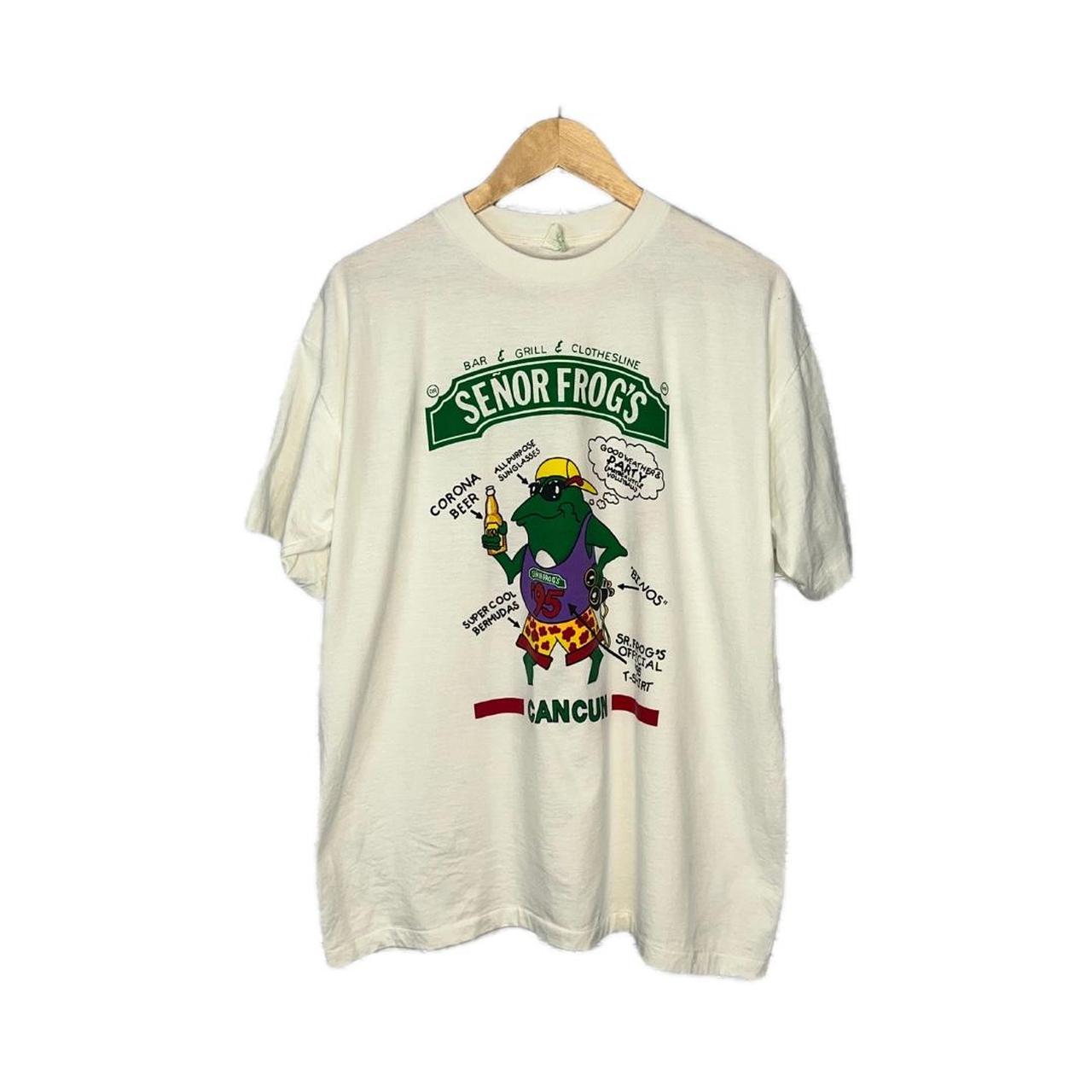 Cancun Señor Frogs graphic tee - Depop