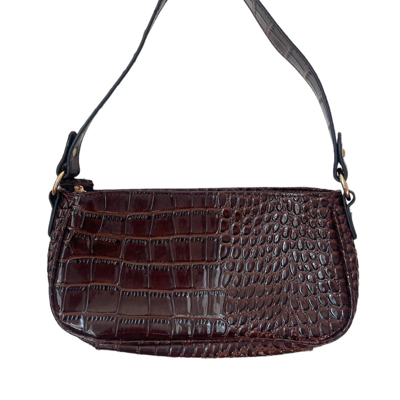 Chocolate brown purse 👜🤎🧸 Loving the sleek look of... - Depop