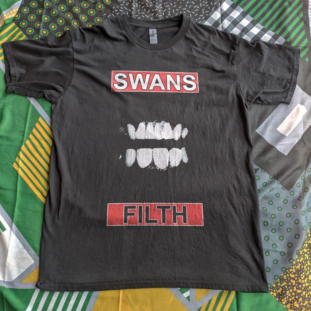 T-Shirt Swans Filth Gildan heavy cotton Product... - Depop