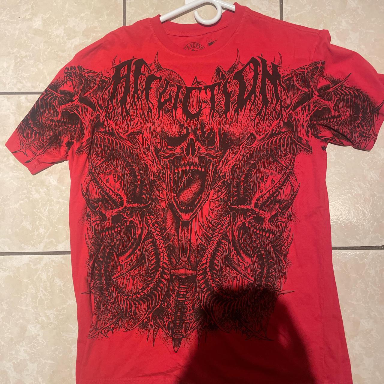 Red Affliction shirt For any questions please DM... | Depop
