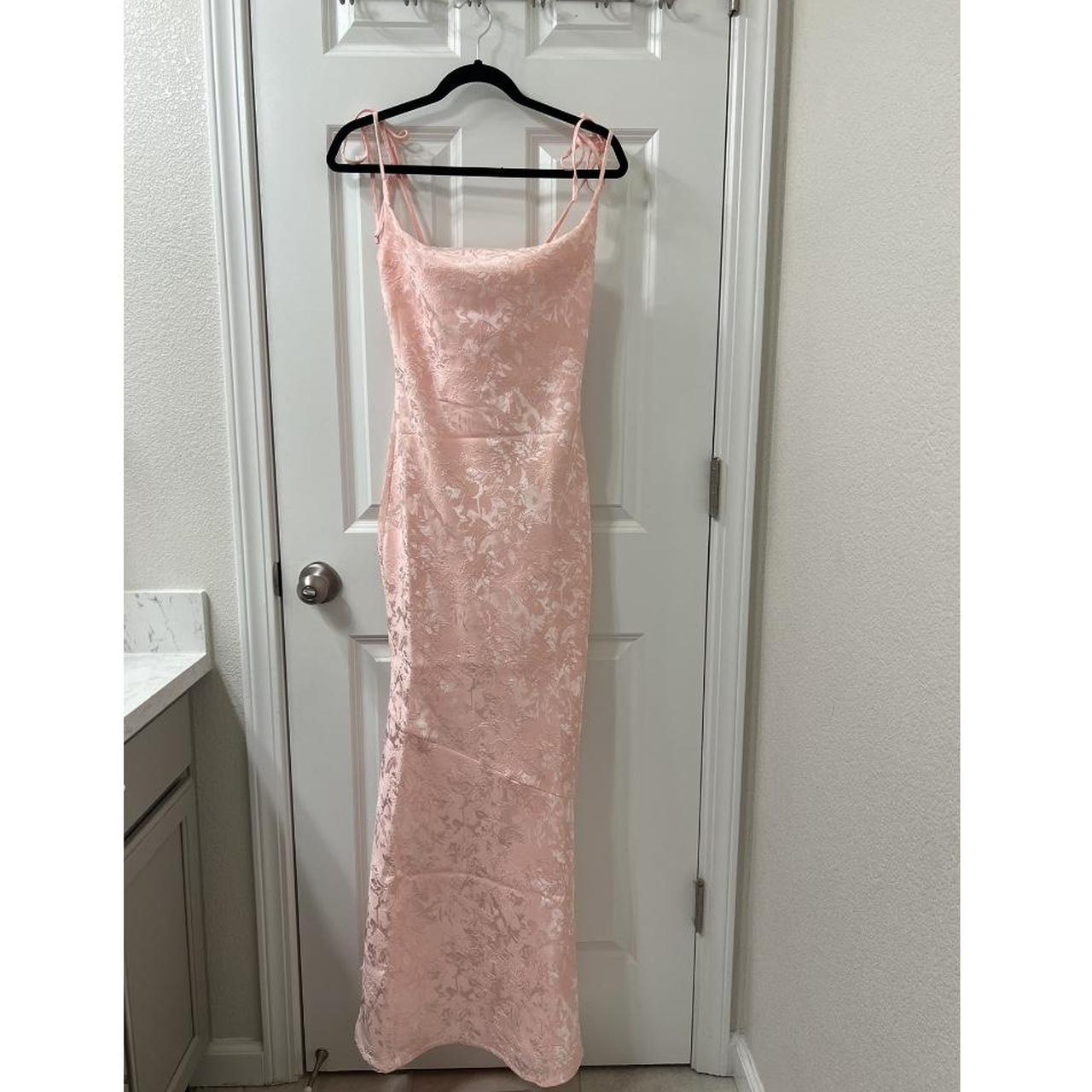 Prom dress from Babyboo, worn ONCE -whitney maxi... - Depop