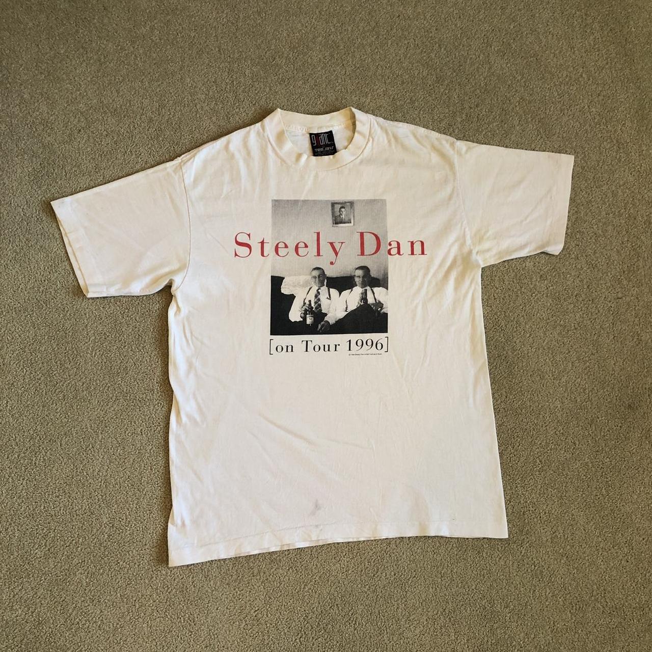 Vintage Steely Dan On Tour 1996 Tee. Men’s Large.... - Depop
