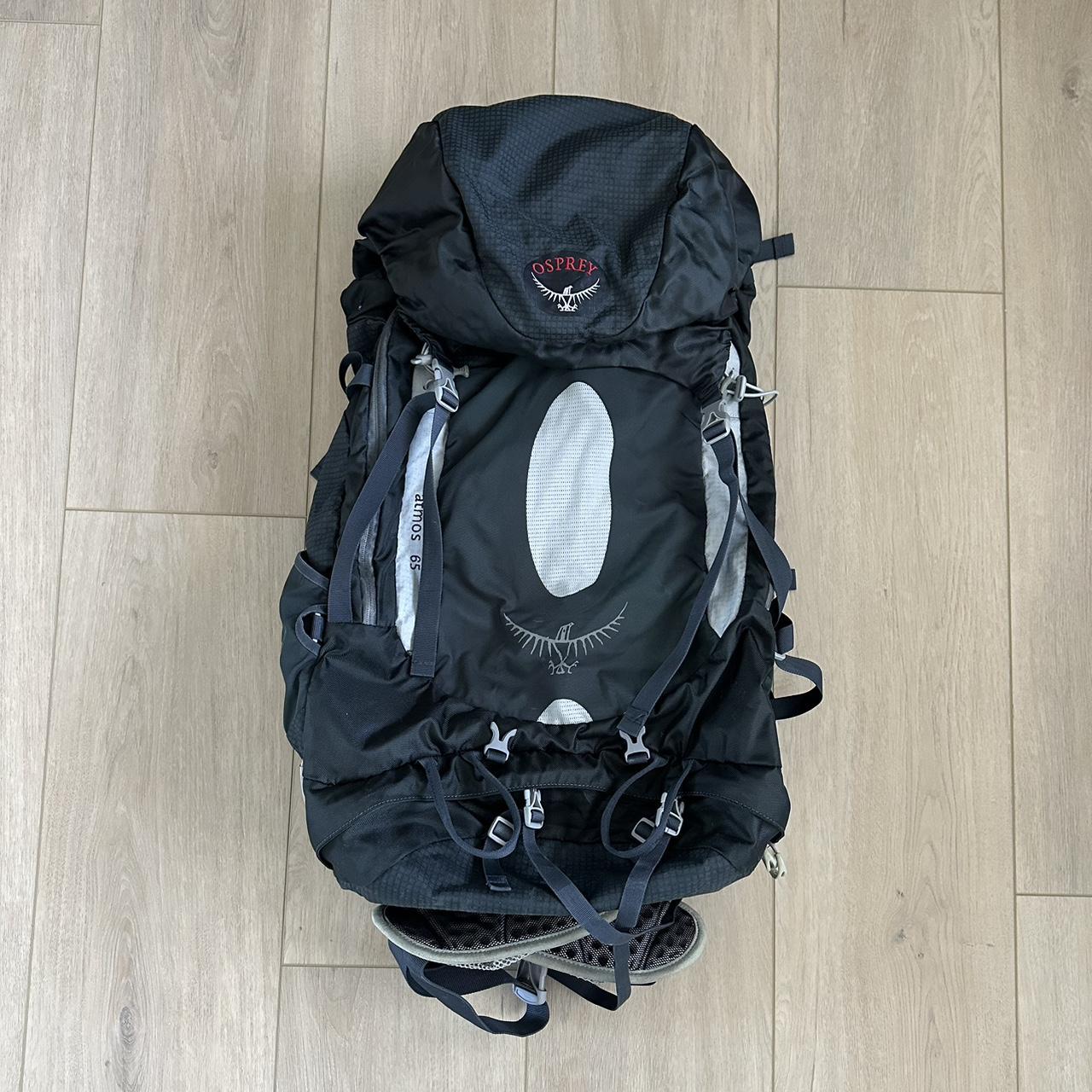 Osprey Atmos 65 Backpack. Size L. Marks throughout.... - Depop