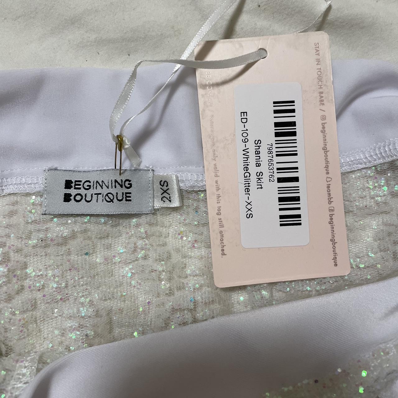 NWT never worn Beginnjng Boutique iridescent... - Depop