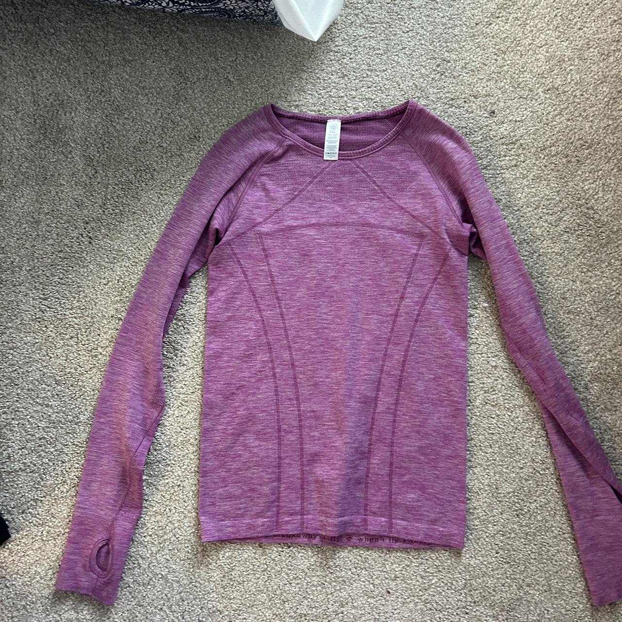 ivivva large long sleeve size large (kids lululemon) - Depop