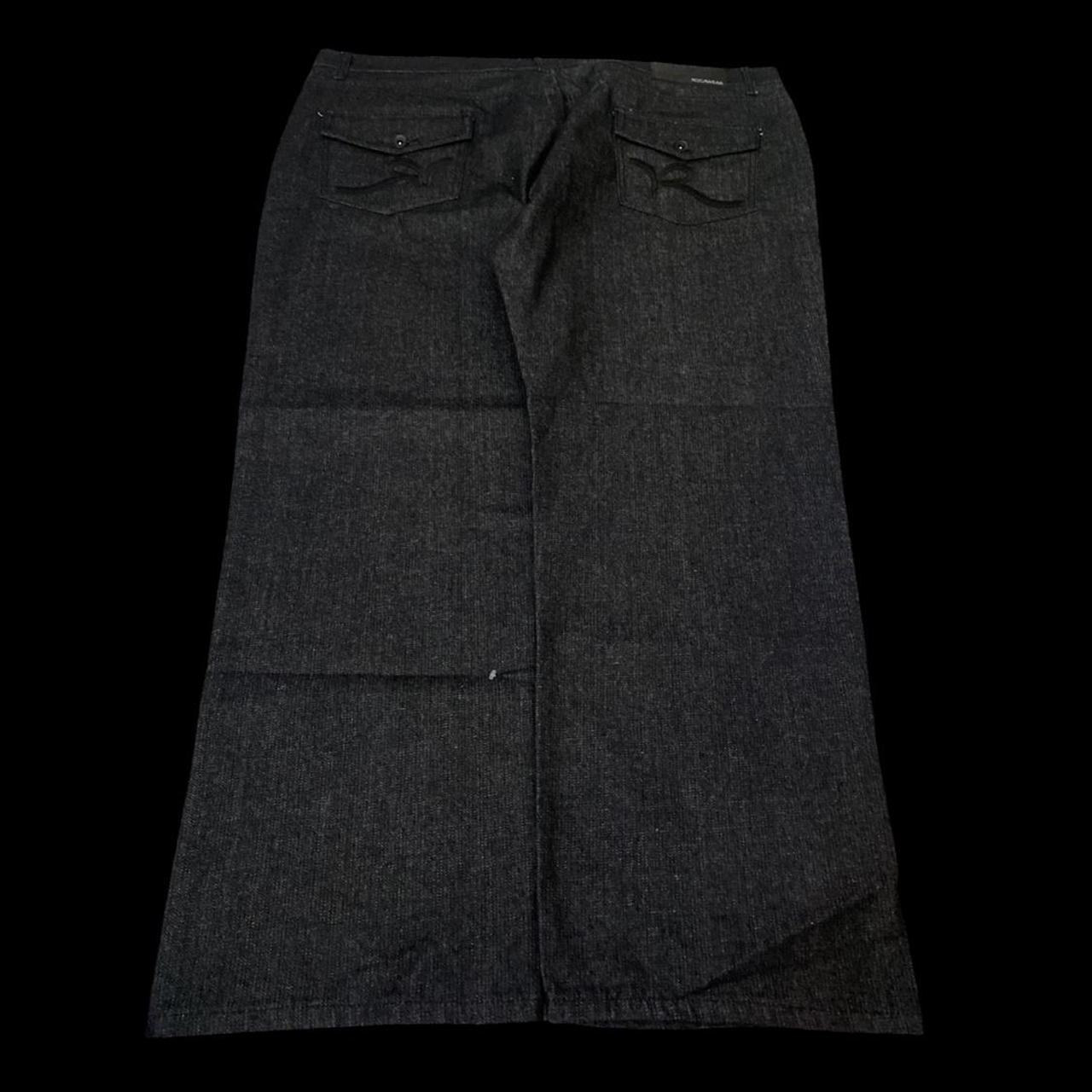 Tuff ass pair of all black deadstock embroidered... - Depop