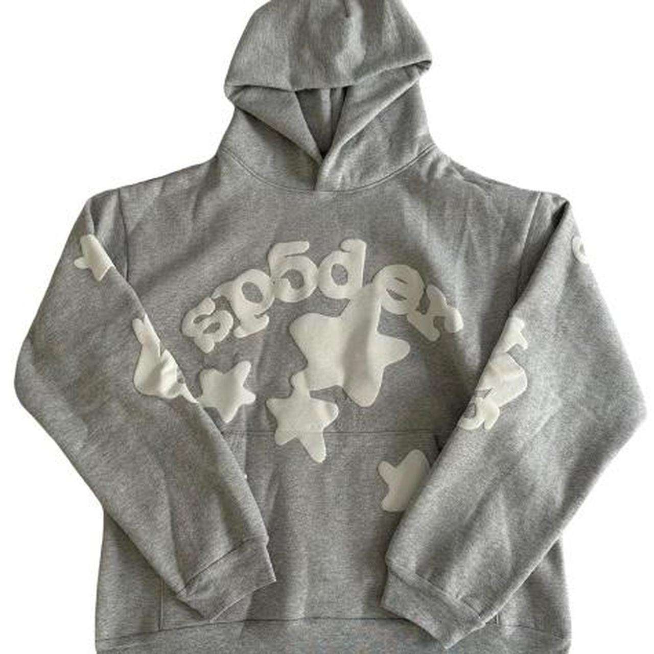 Gray spider hoodie - Depop