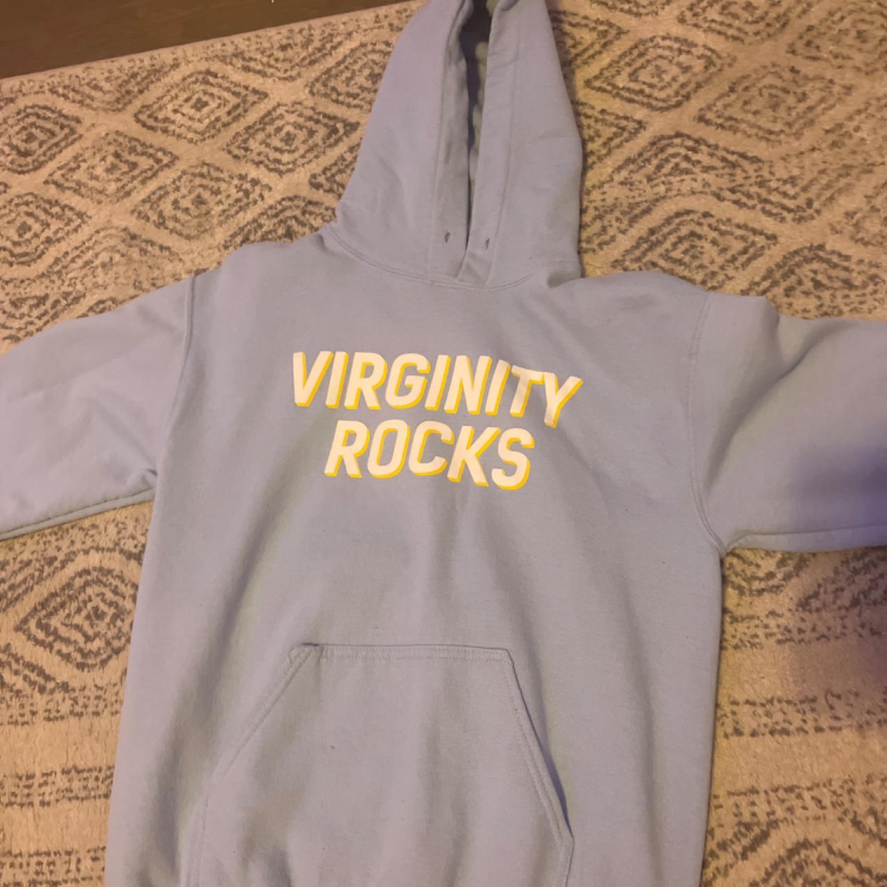 Medium Danny Duncan virginity rocks light blue... - Depop