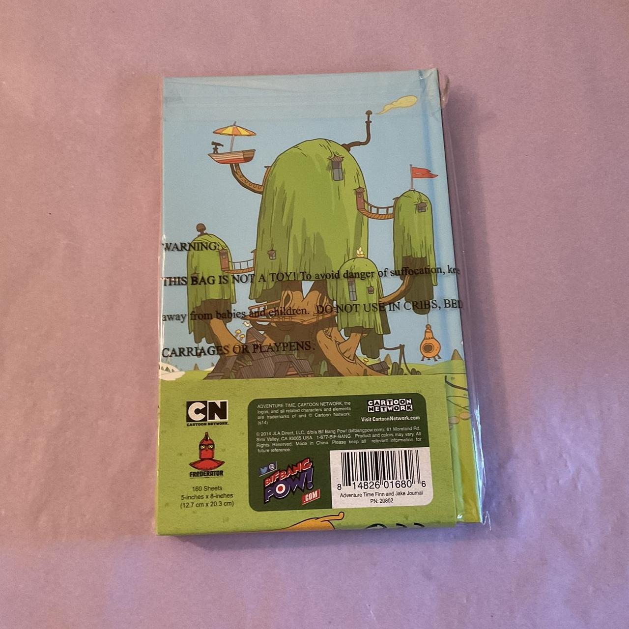 Adventure Time Finn and Jake Journal - Depop