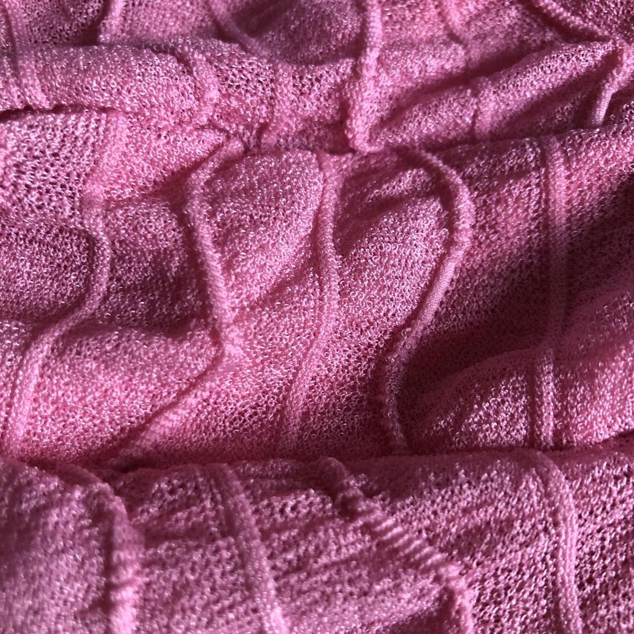 shein hot pink y2k tube top - Depop