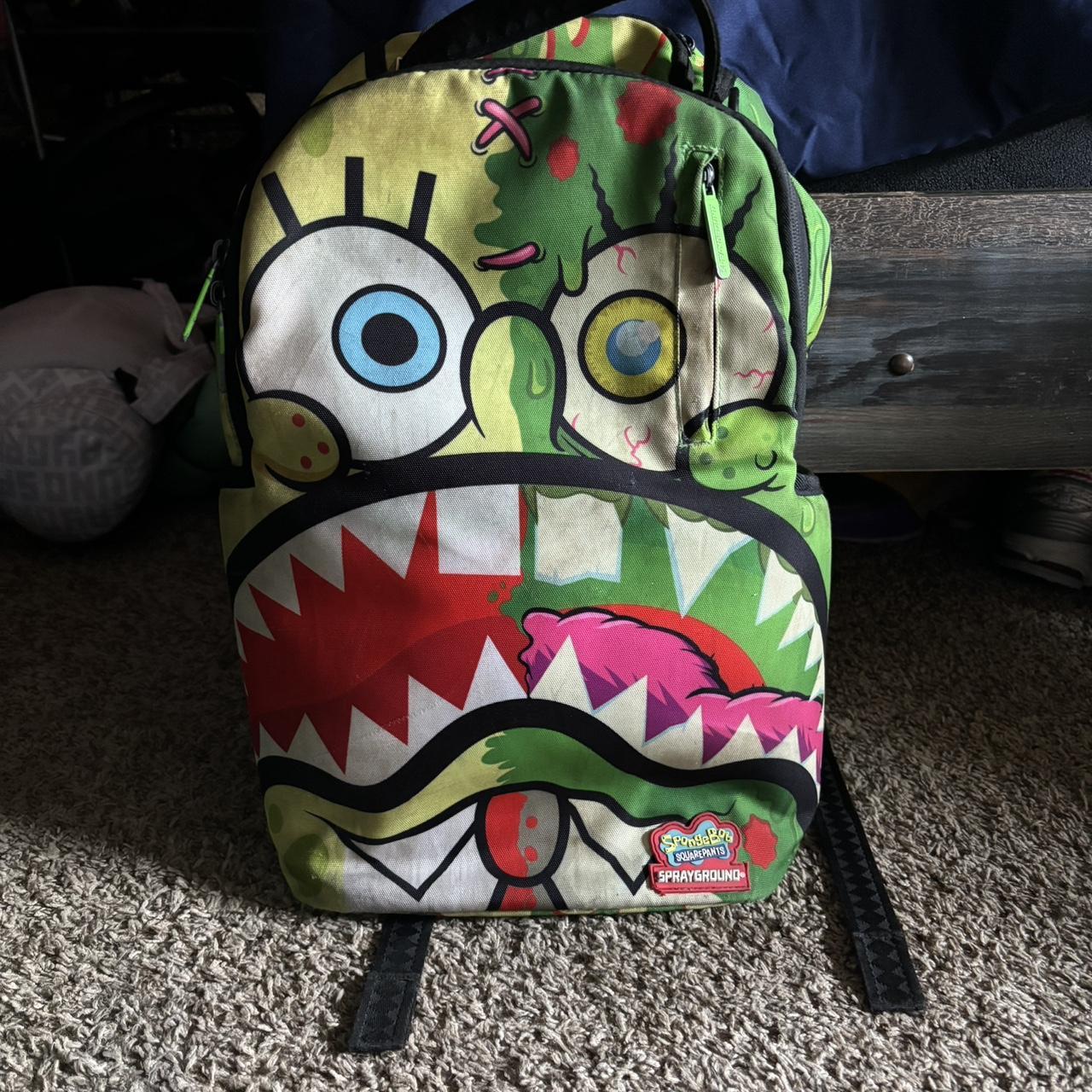 SpongeBob sprayground backpack - Depop