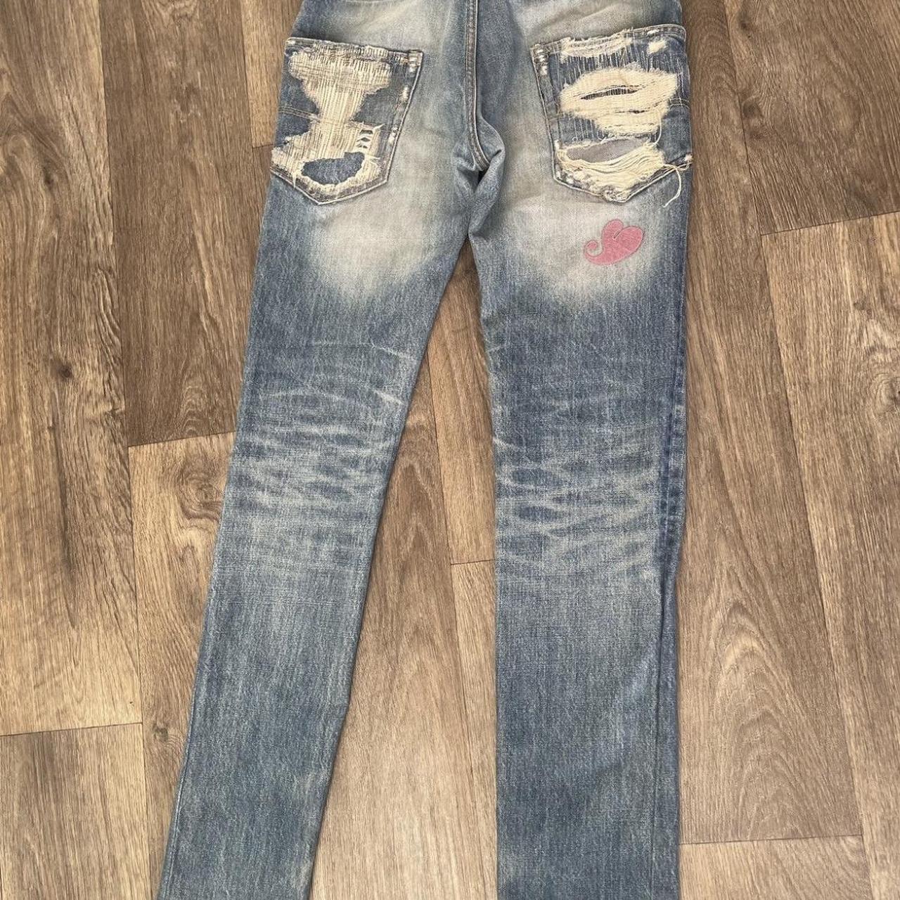 Undercover AW05 “Arts & Crafts” heart denim very... | Depop