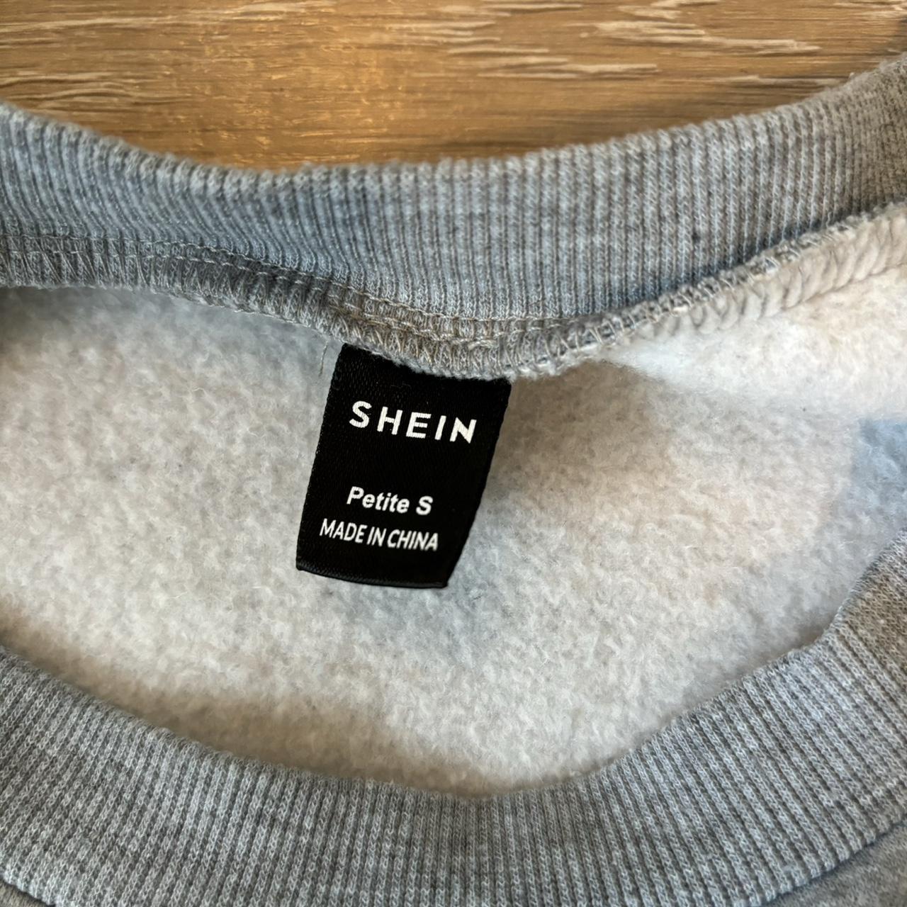 Grey sweatshirt, grey crew neck #shein #basic - Depop