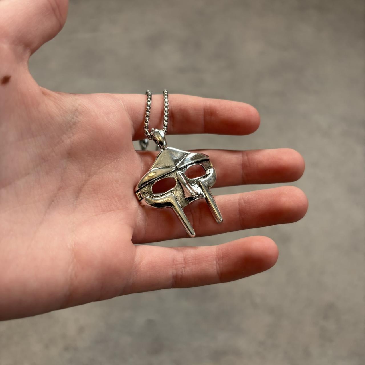 Y2K MF Doom necklace - this necklace is unisex... | Depop