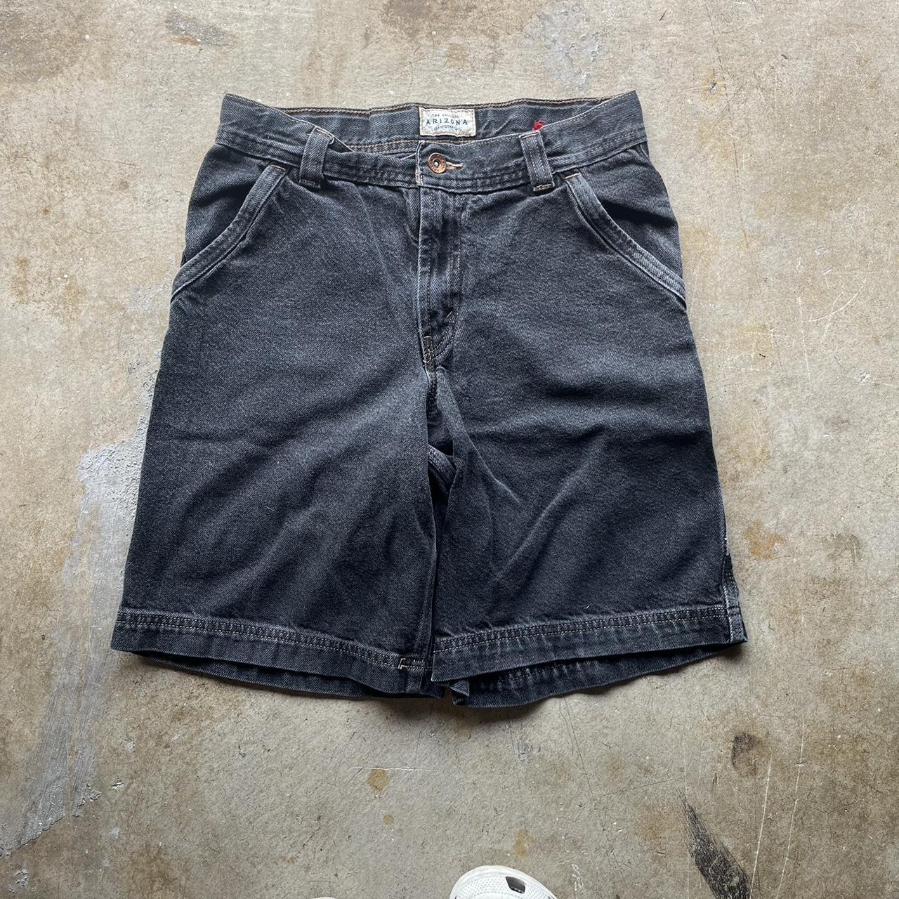 Black jorts Kids size 12 ! - Depop