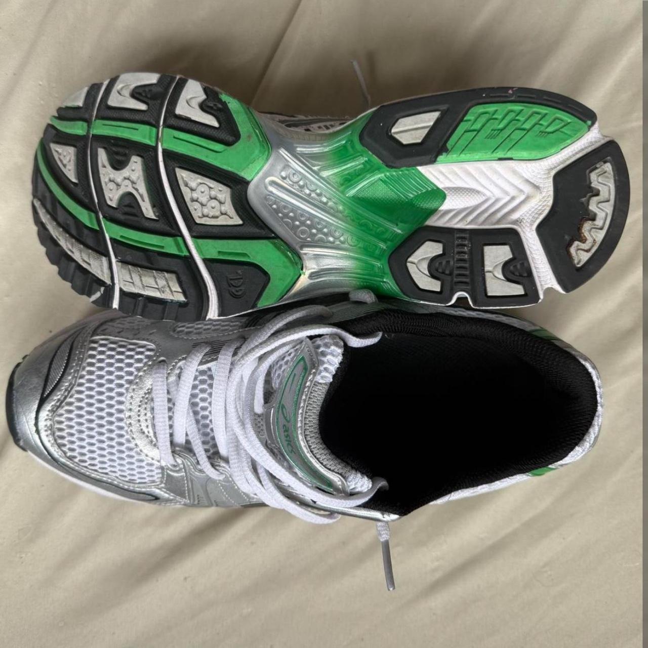 Asics Kayanos 14 green Size 8.5 Gently used No... | Depop