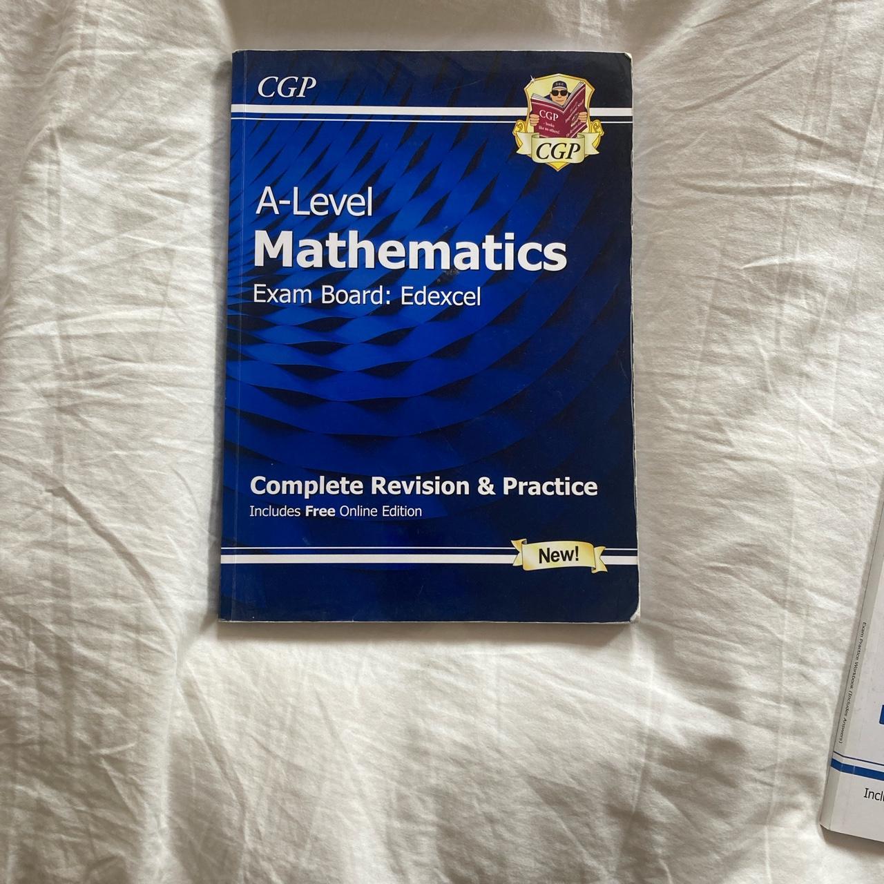A level maths CGP revision and practice book. - Depop