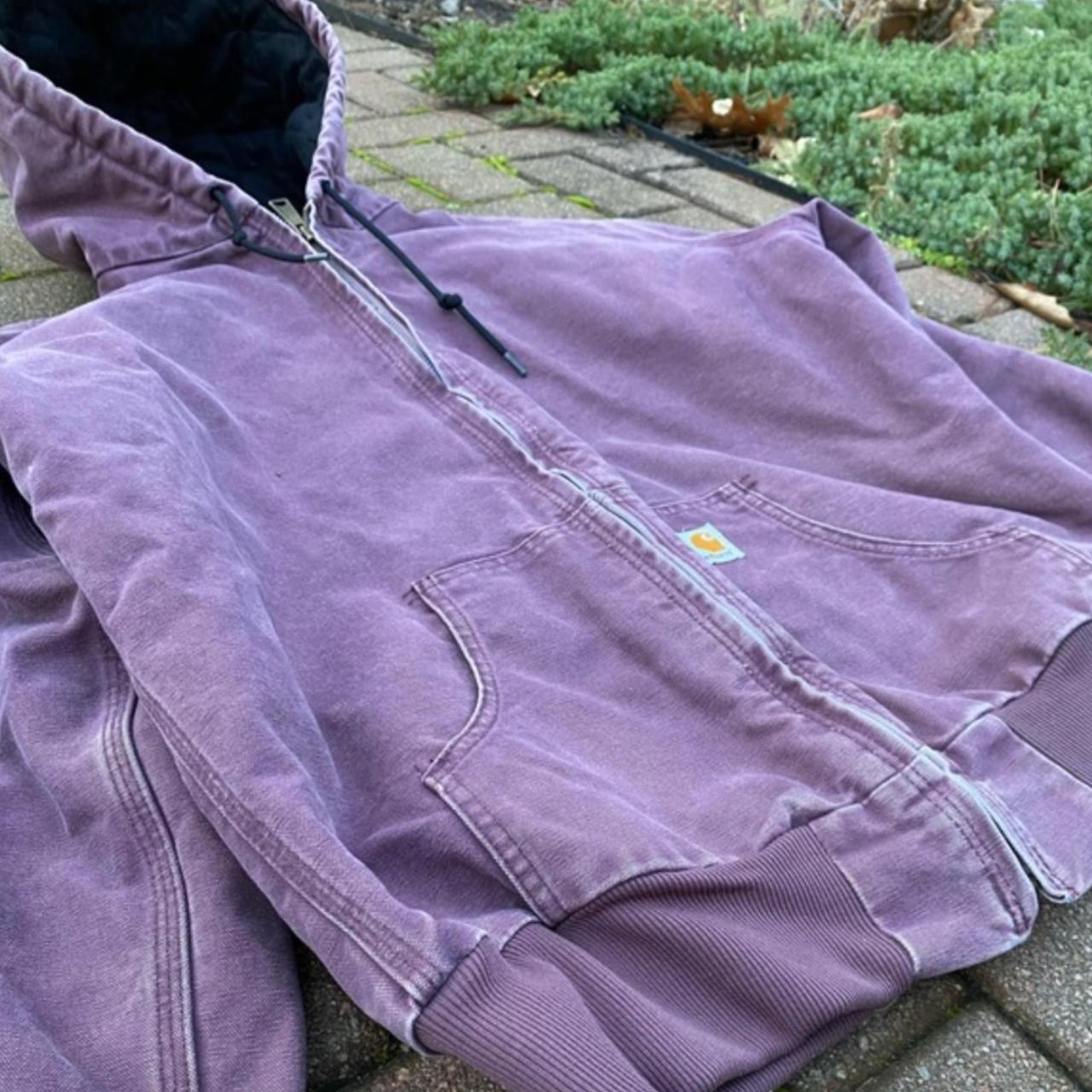 Vintage Carhartt Jacket Grape 🍇 •Absolutely... - Depop