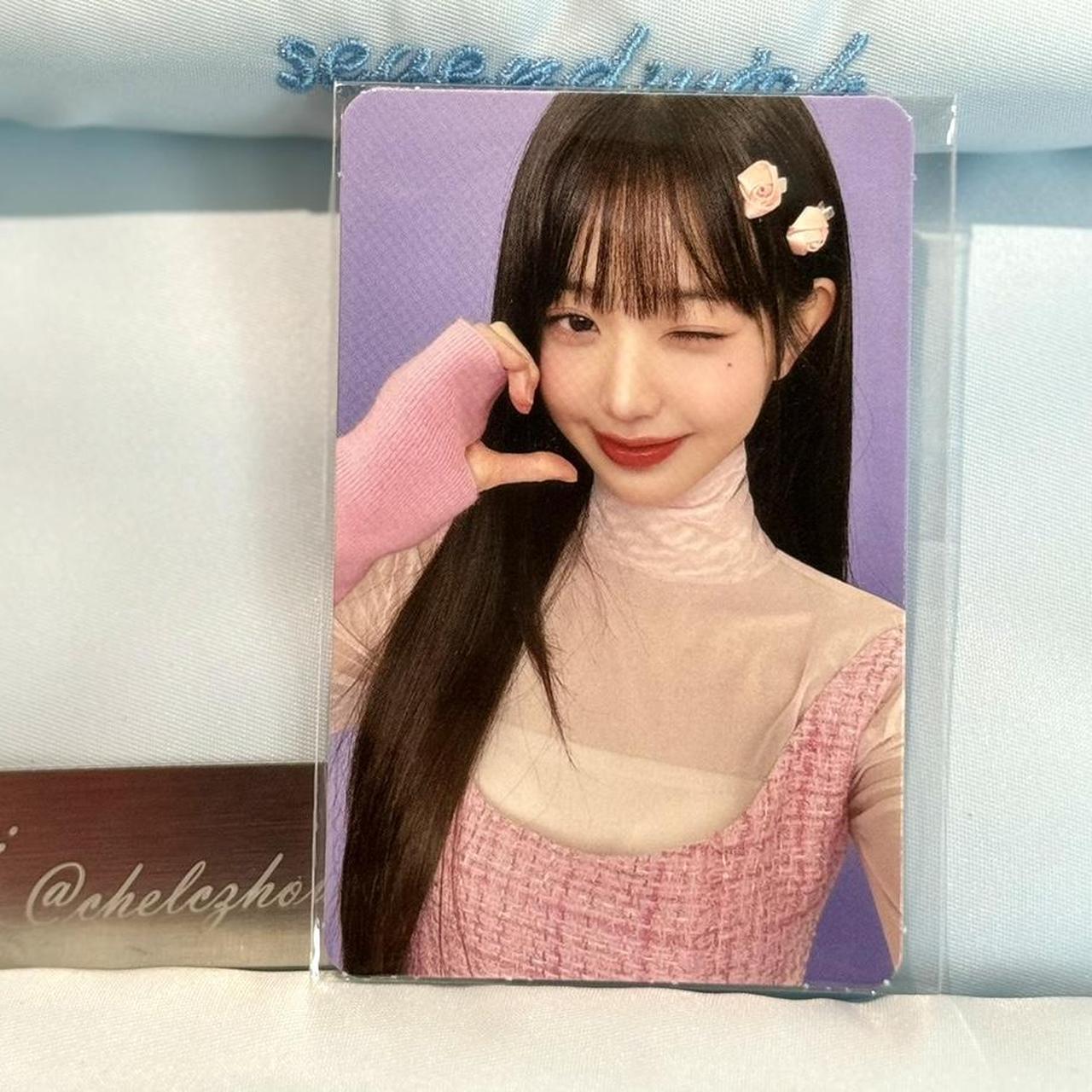 OFFICIAL Amuse Wonyoung Trading Card Ive Really... - Depop