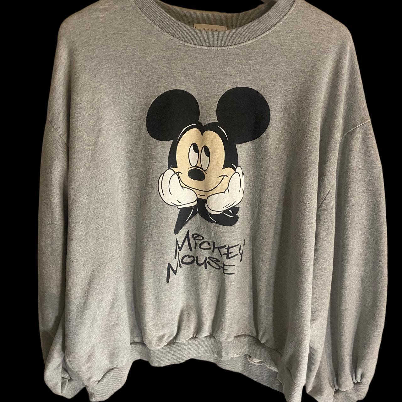 Oversized Disney Mickey Mouse jumper (large) with... - Depop