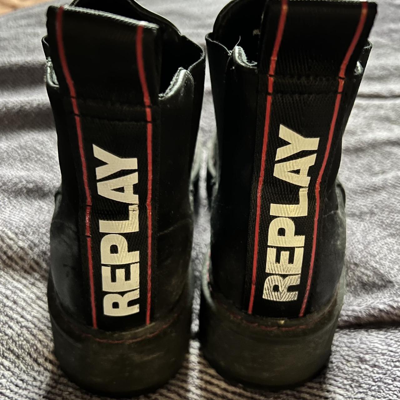Replay boots - Depop