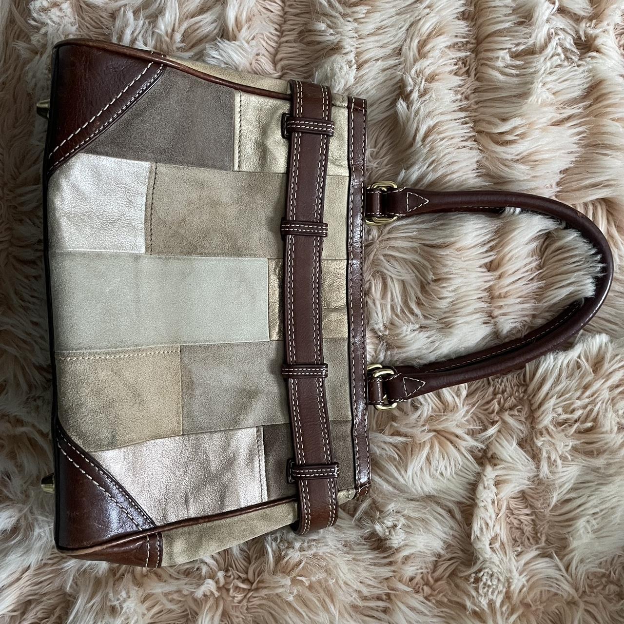 OPEN TO OFFERS💕 2000s patchwork Coach bag! So cute,... - Depop