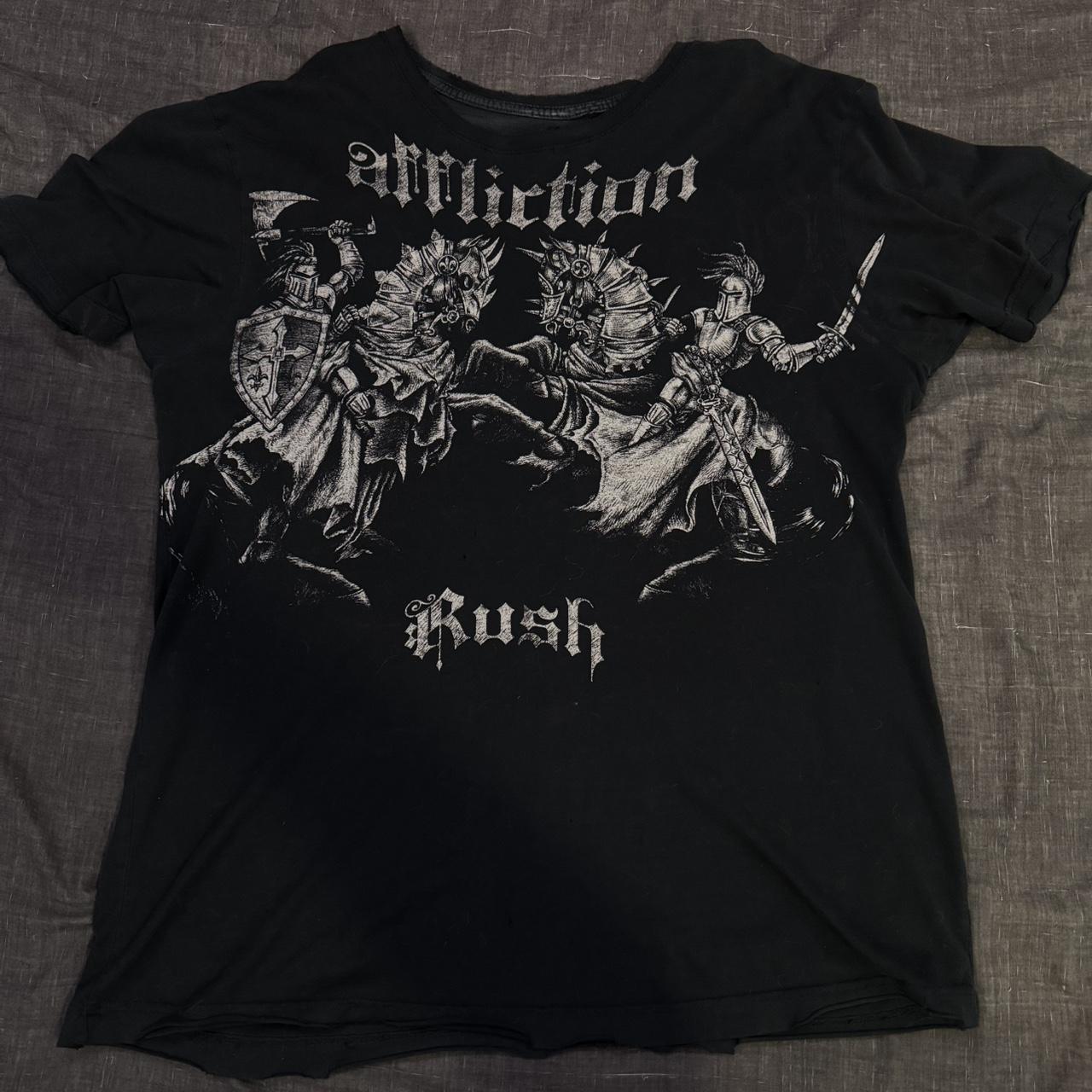 Affliction “Rush” Tee so dumb🔥 size M send offers... | Depop
