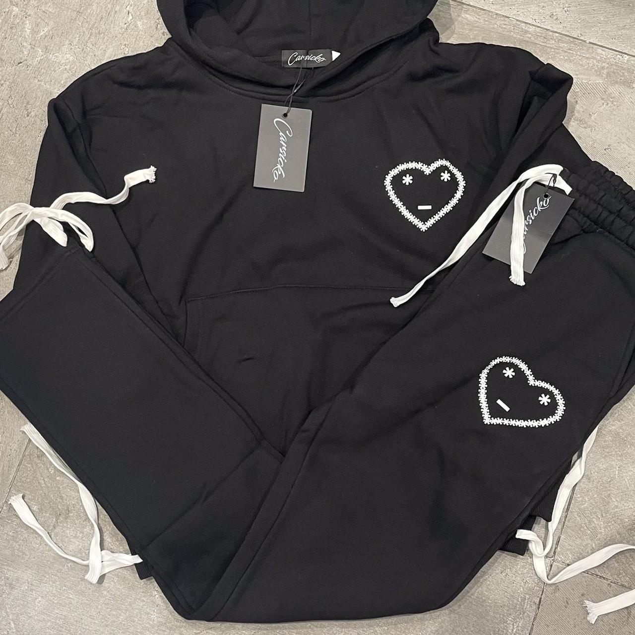 Carsicko signature tracksuit in black Size s Never... - Depop