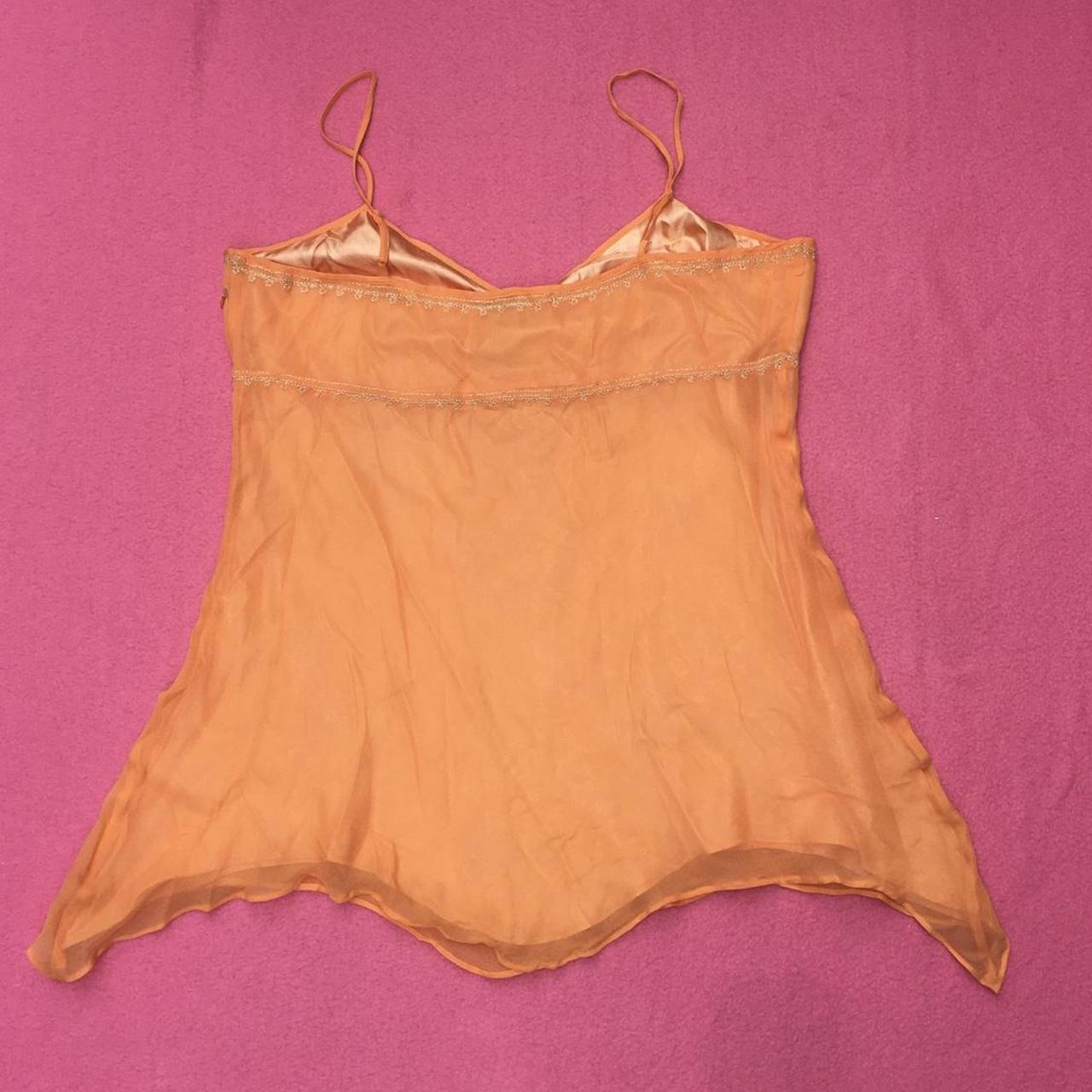 Y2k Boho Fairy Camisole Stunning Y2k Silk Depop