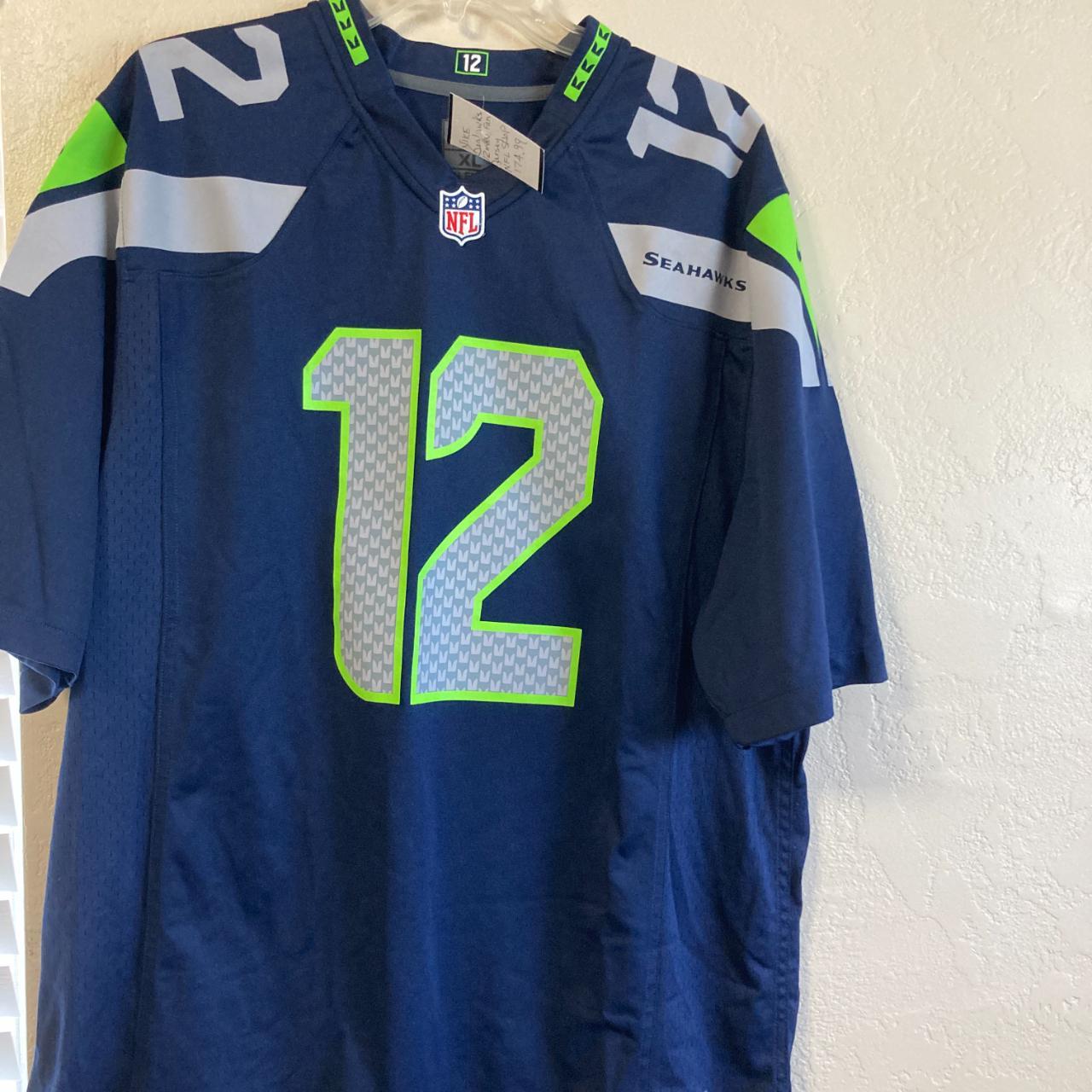 Nike Seahawks 12th Fan Jersey - Depop