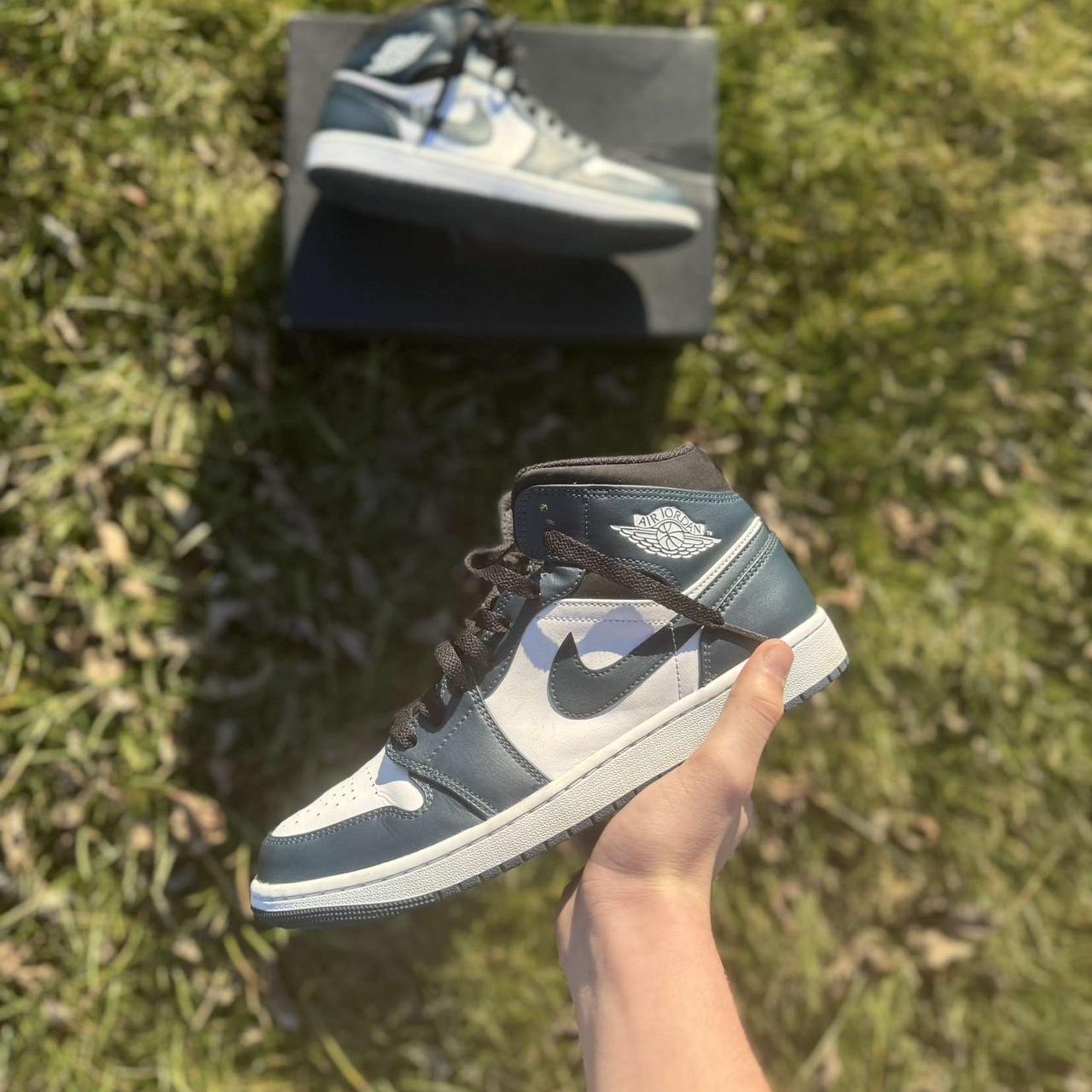 Jordan 1 armored navy OG BOX AND SUPER CLEAN. STOCKx... - Depop