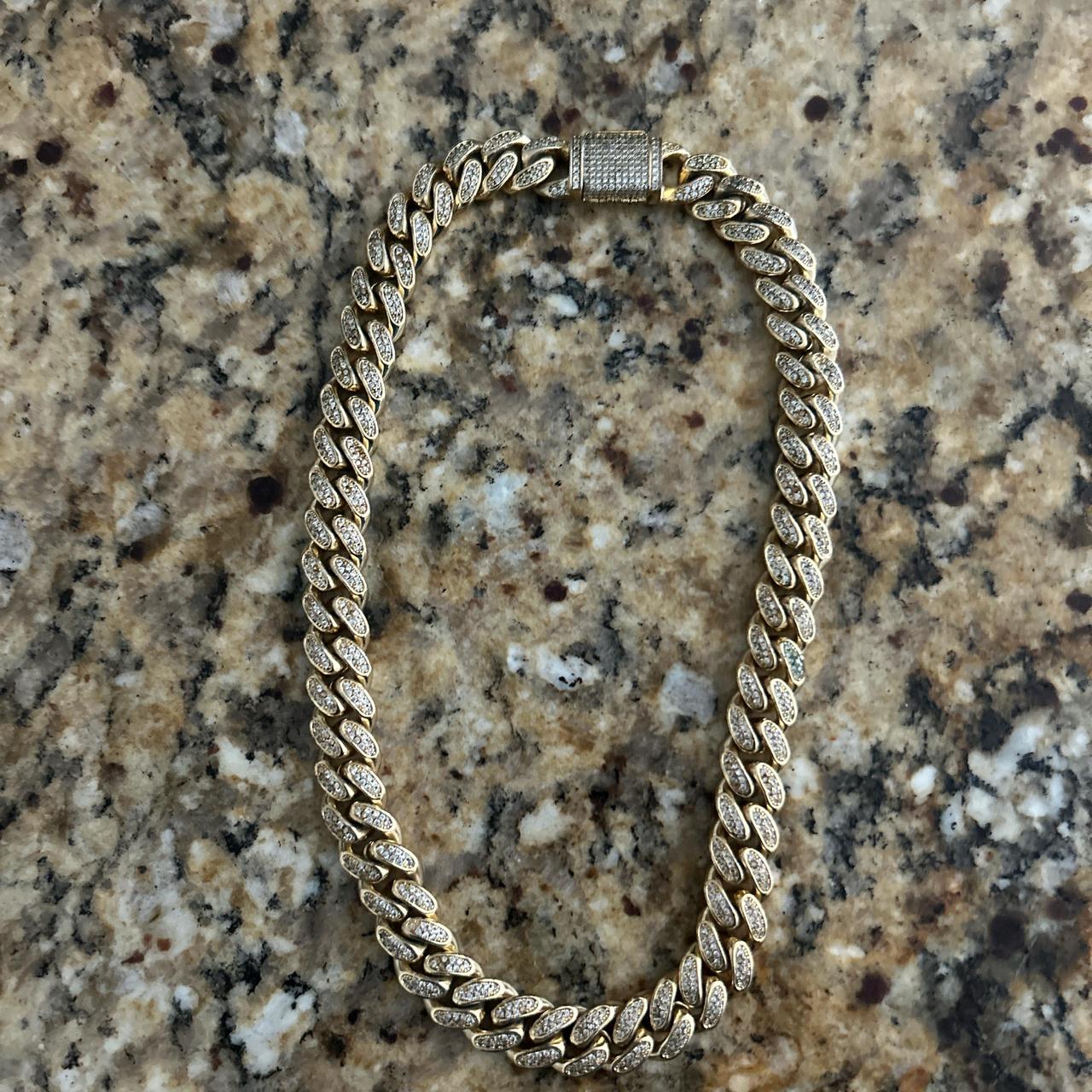 18 inch Cuban chain necklace #chainnecklace | Depop