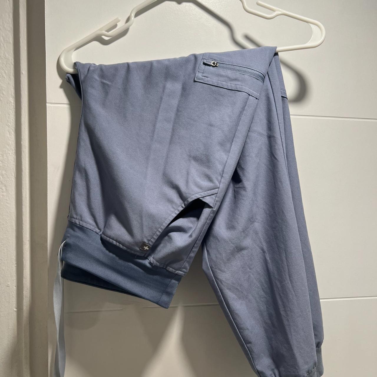 Medium/short size Figs Vapor Blue Space Dye color... - Depop