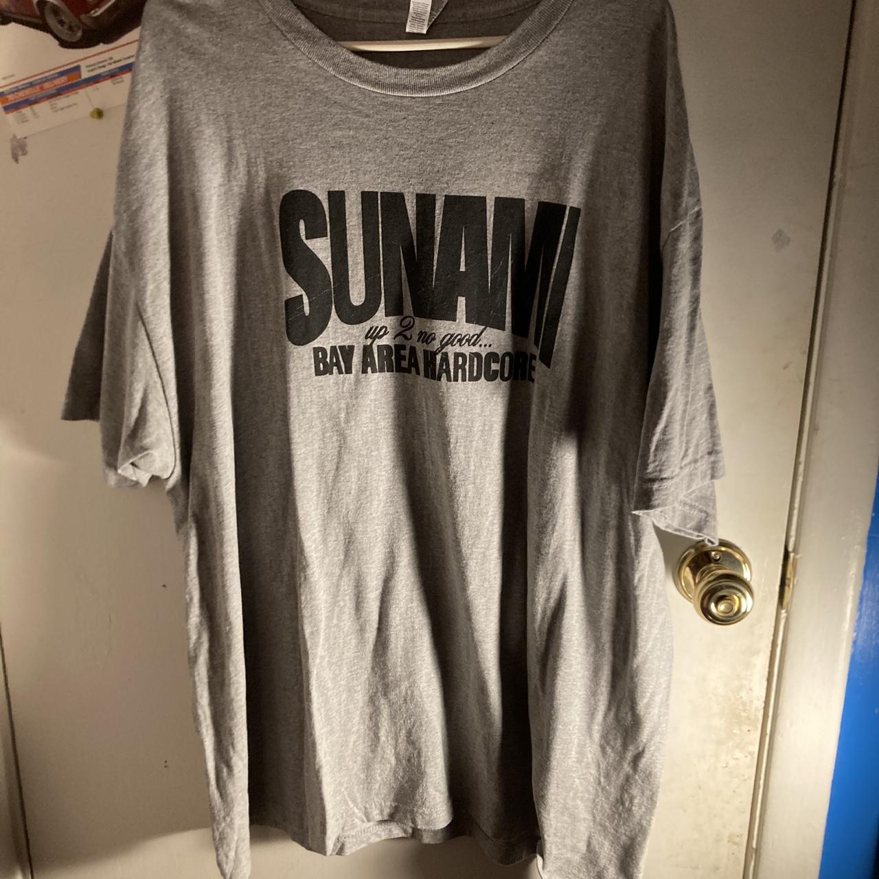 Sunami hardcore band tee Tagged as XXL Never worn - Depop