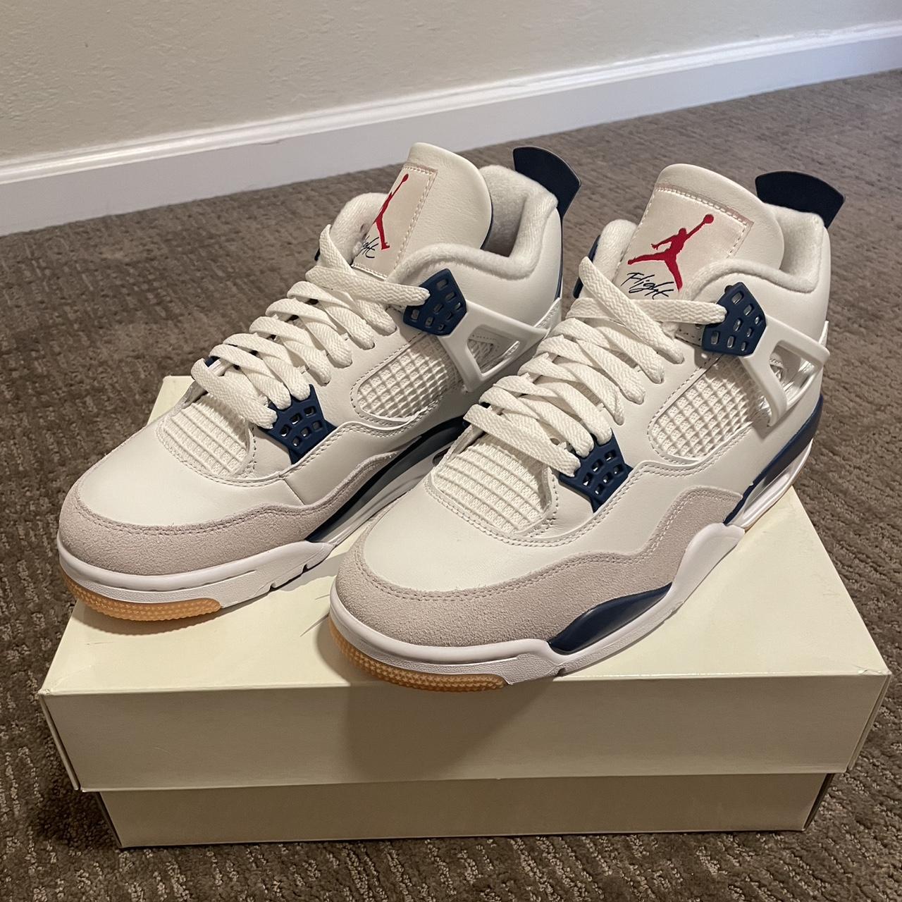 Nike SB x Air Jordan 4 Mid Retro ‘Navy’ Jordan IV ... | Depop