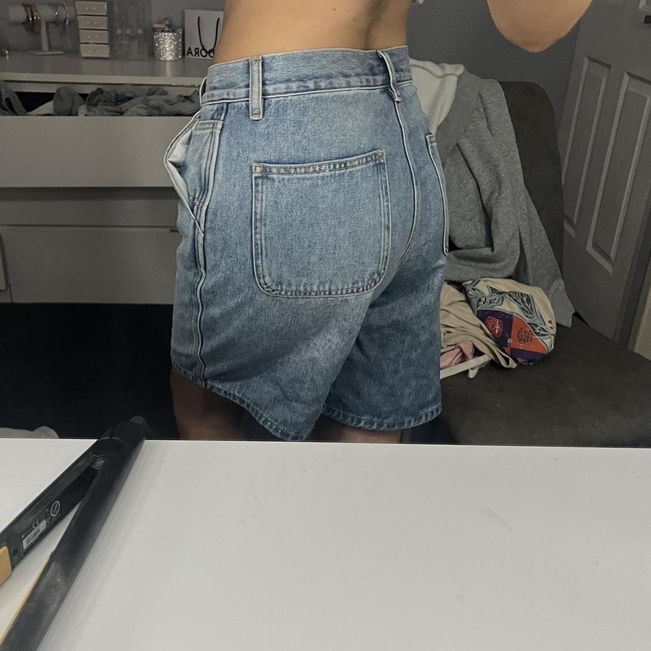 Glassons dark jorts Size 8 super cute super comfy - Depop