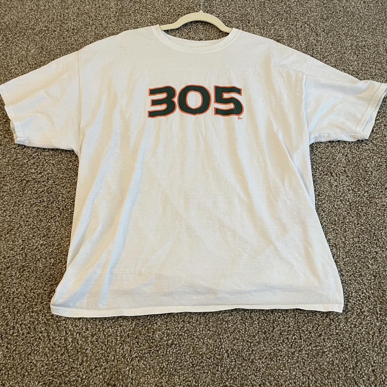 U Miami “305” Area code Tee shirt! #college... - Depop