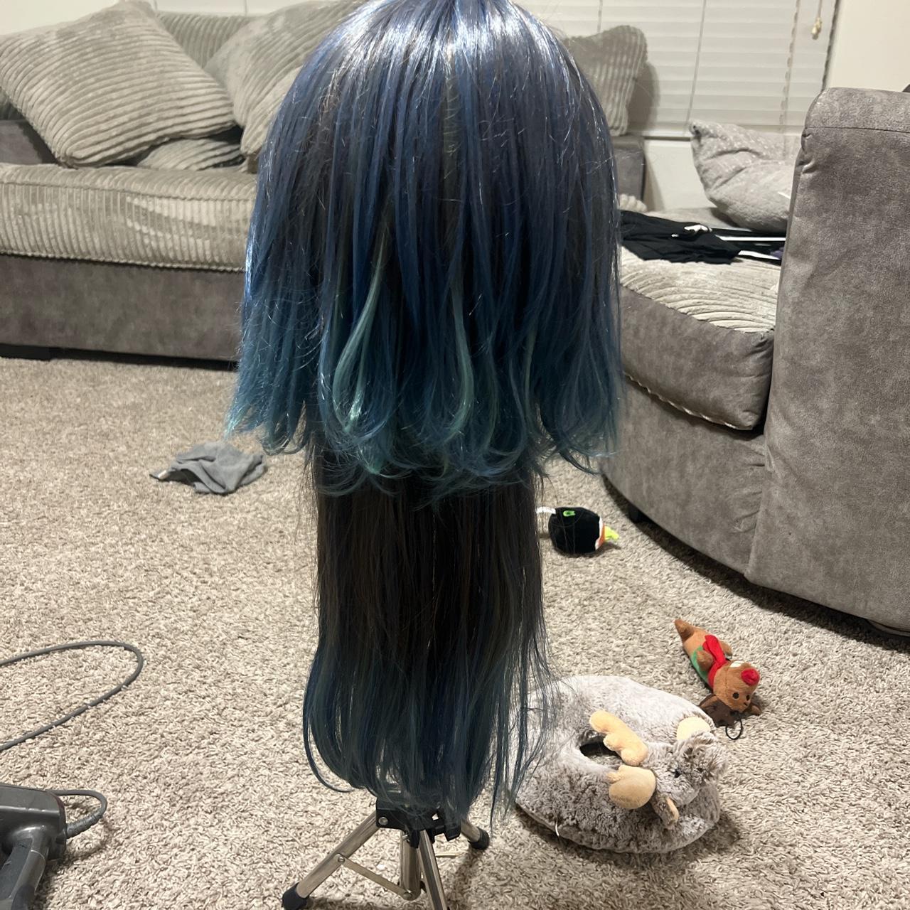 Half long Half short, jellyfish cut wig, like nee... - Depop