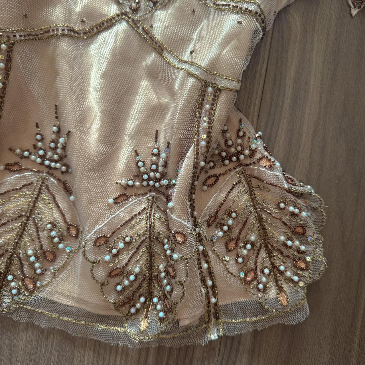 🧚🏻 the prettiest gold boho fairy top with... - Depop
