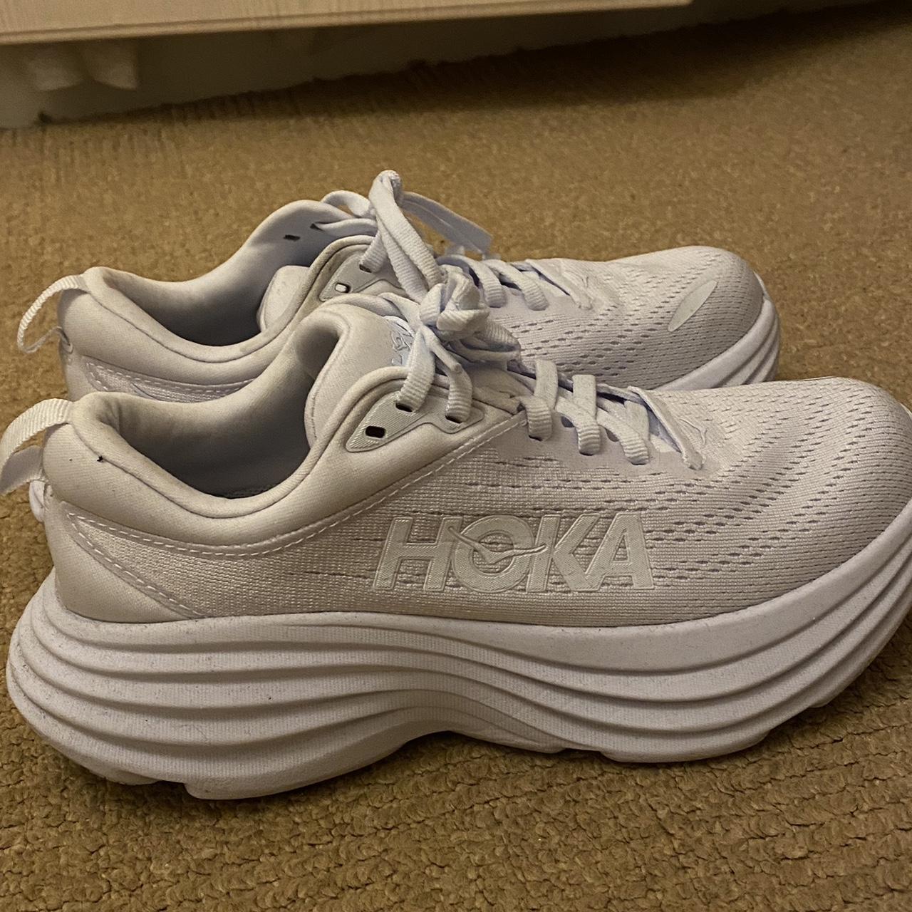 Selling these hoka runners. Slight sign of wear but... - Depop
