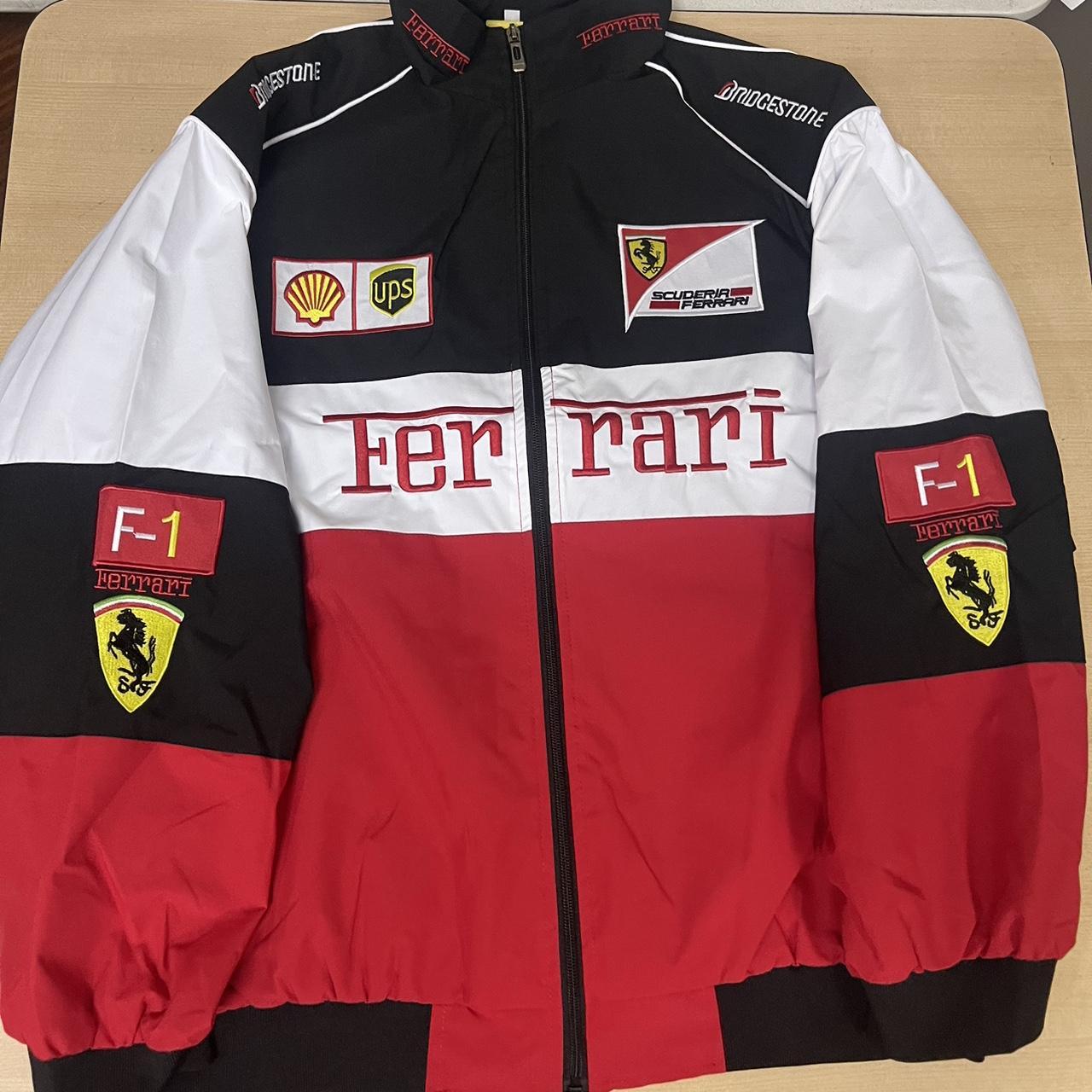 y2k Ferrari NASCAR jacket DM before offering so i... - Depop